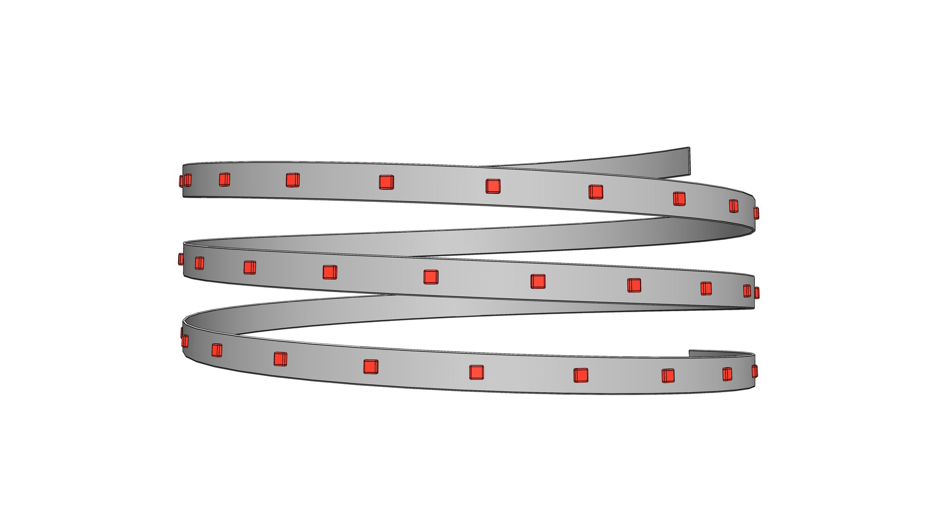 3D Model LED Strip Roll - TurboSquid 2001181