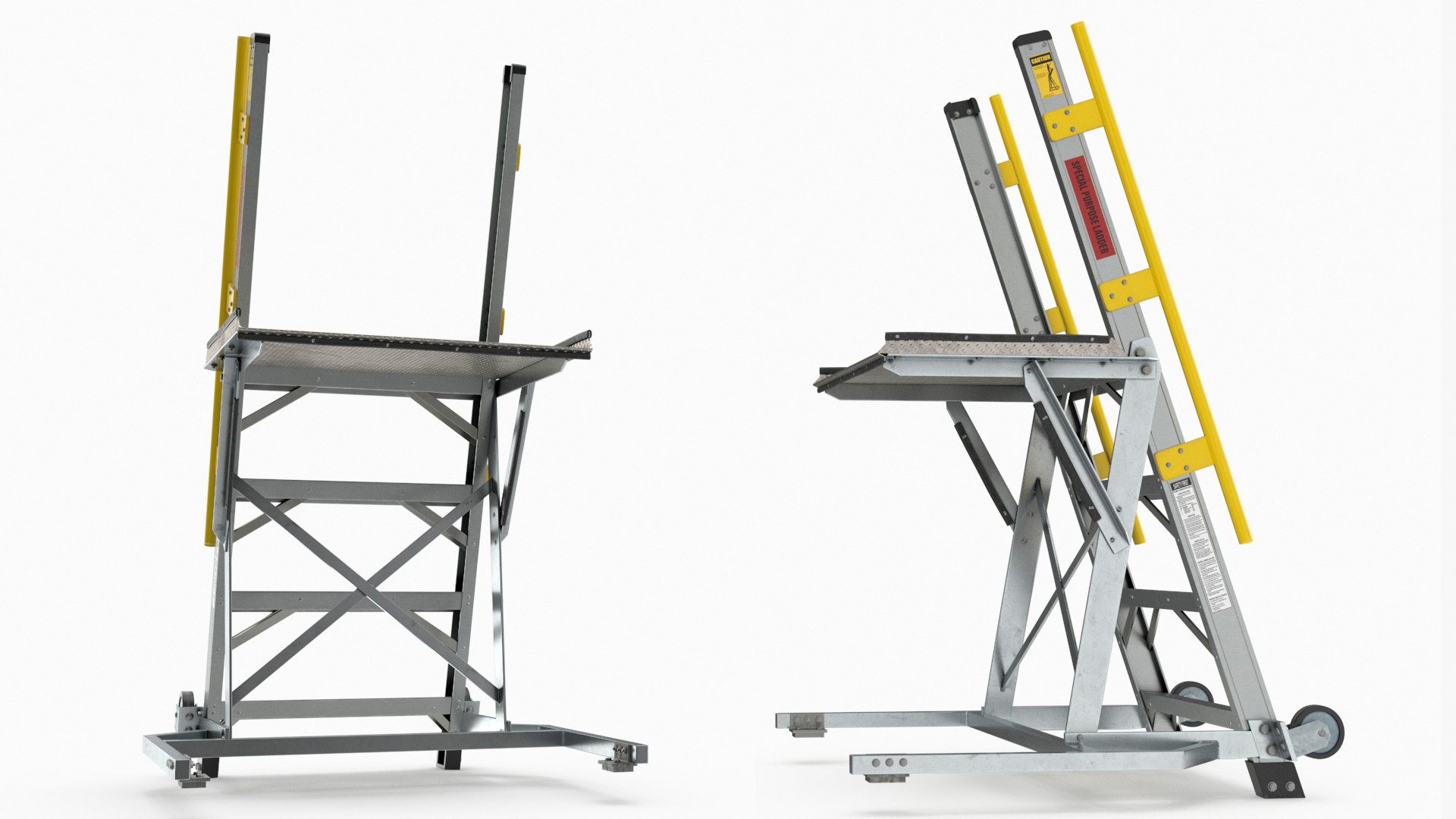 3D Aircraft Platform Ladder - TurboSquid 2155810