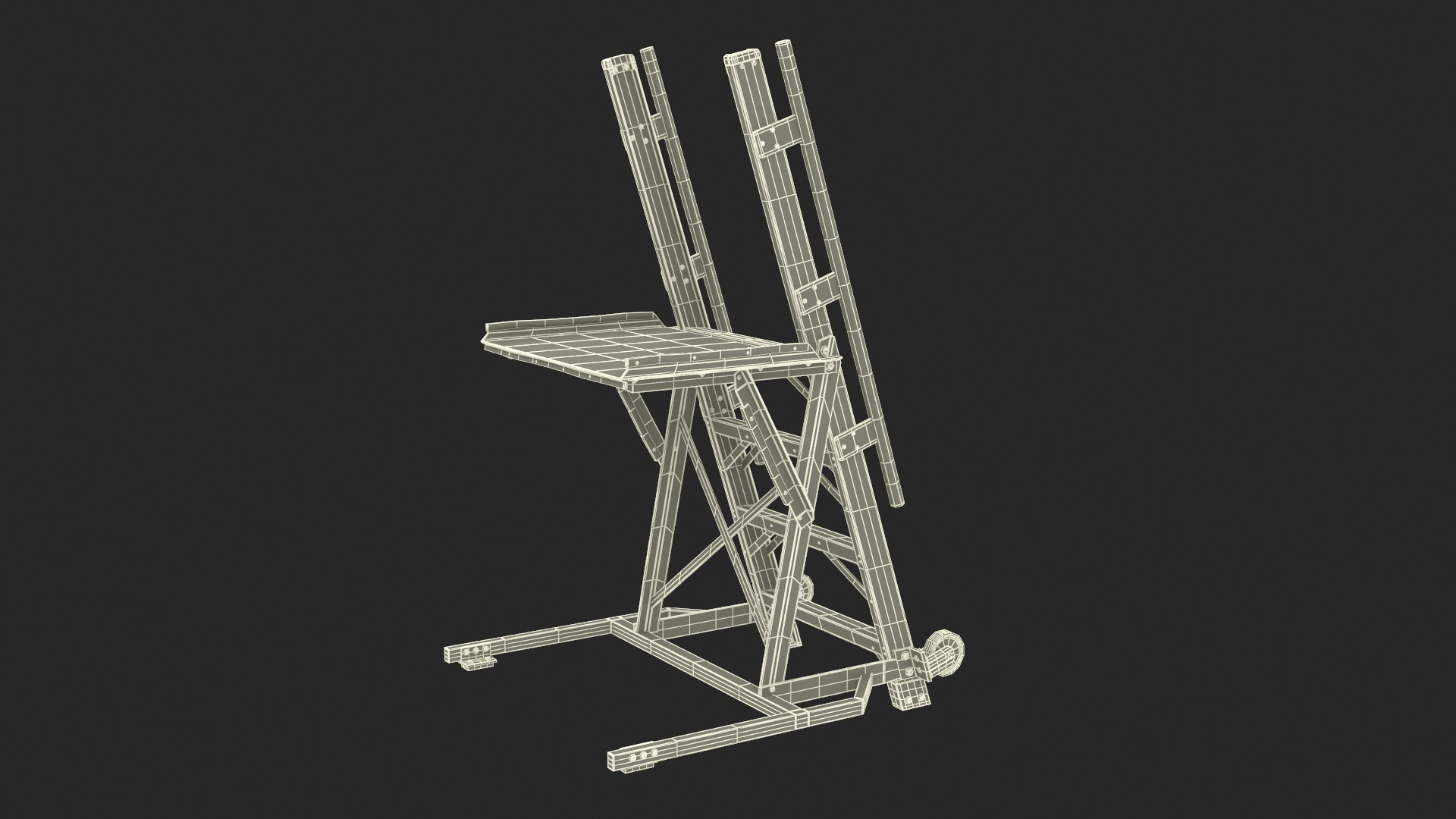 3D Aircraft Platform Ladder - TurboSquid 2155810
