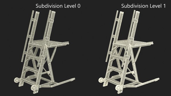 modelo 3d Escalera de plataforma de avión - TurboSquid 2155810