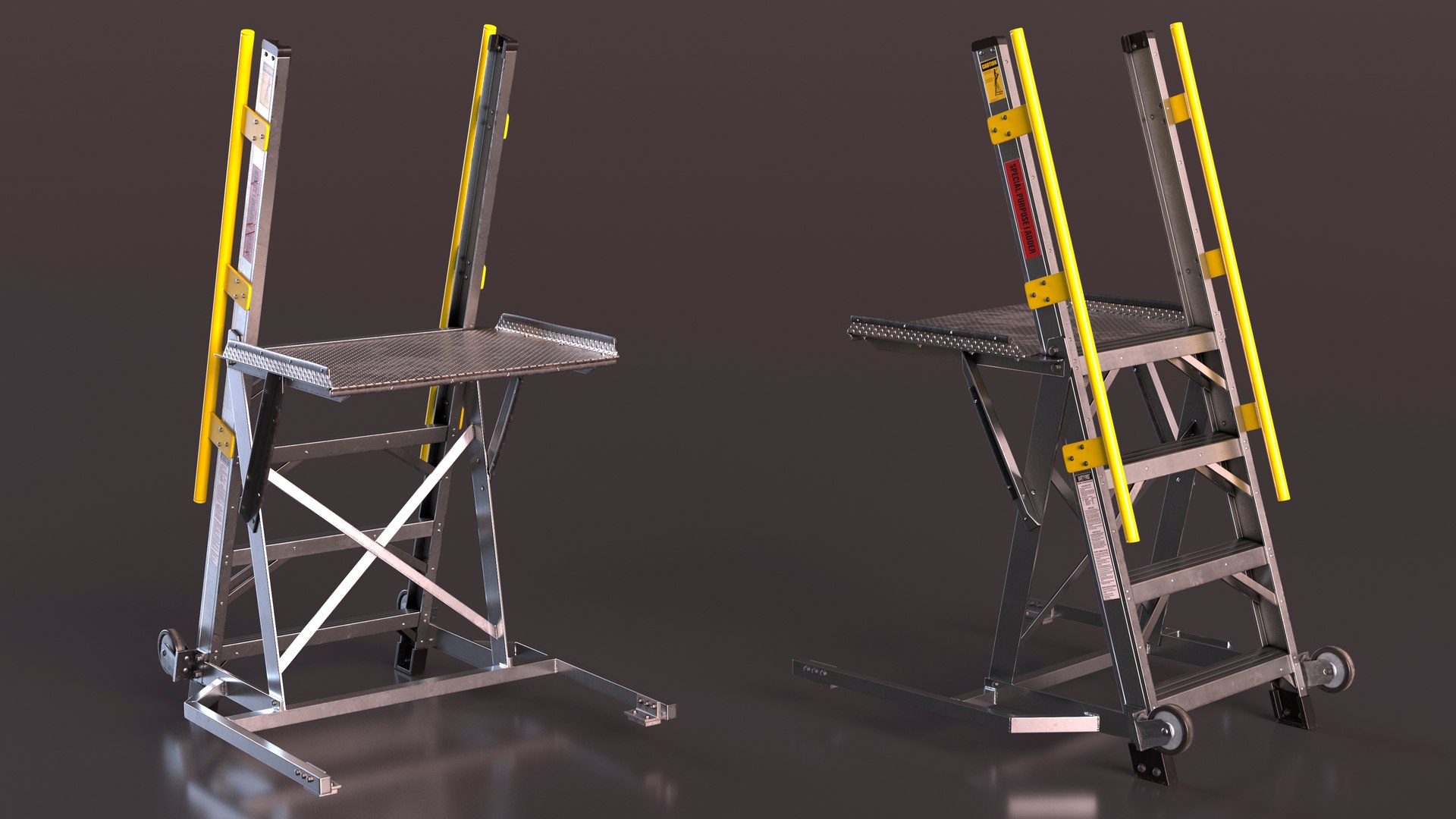 3D Aircraft Platform Ladder - TurboSquid 2155810