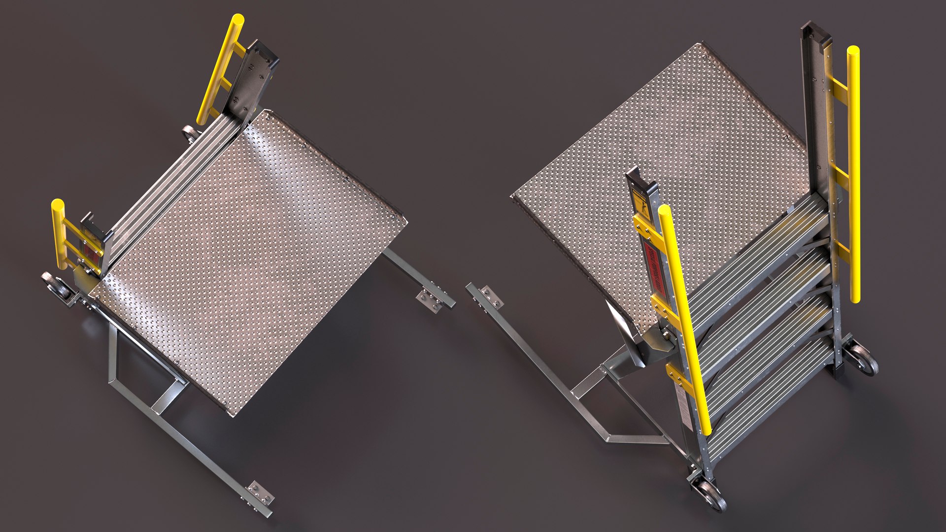 3D Aircraft Platform Ladder - TurboSquid 2155810