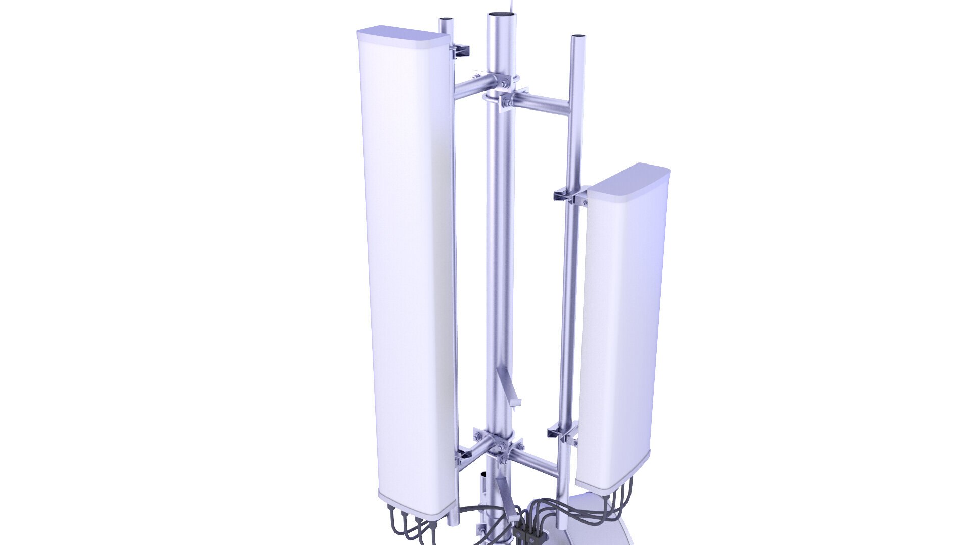 Rooftop Cell Tower Station 38 3D - TurboSquid 2096443