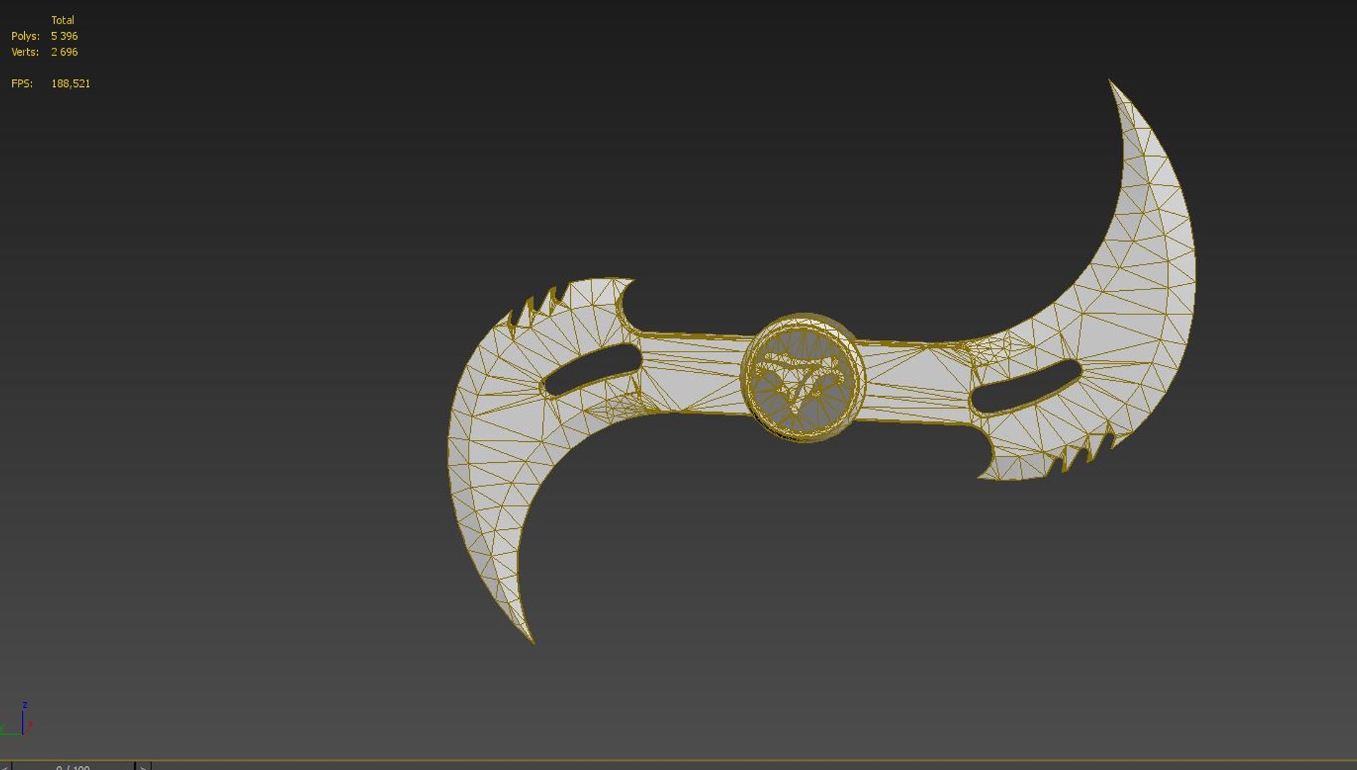 Sword blade 3D model - TurboSquid 1428550