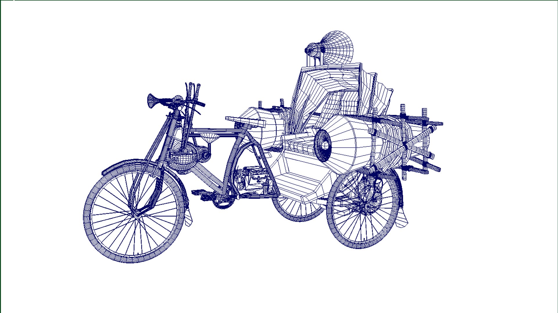 Super Rickshaw 3D Model - TurboSquid 1568494