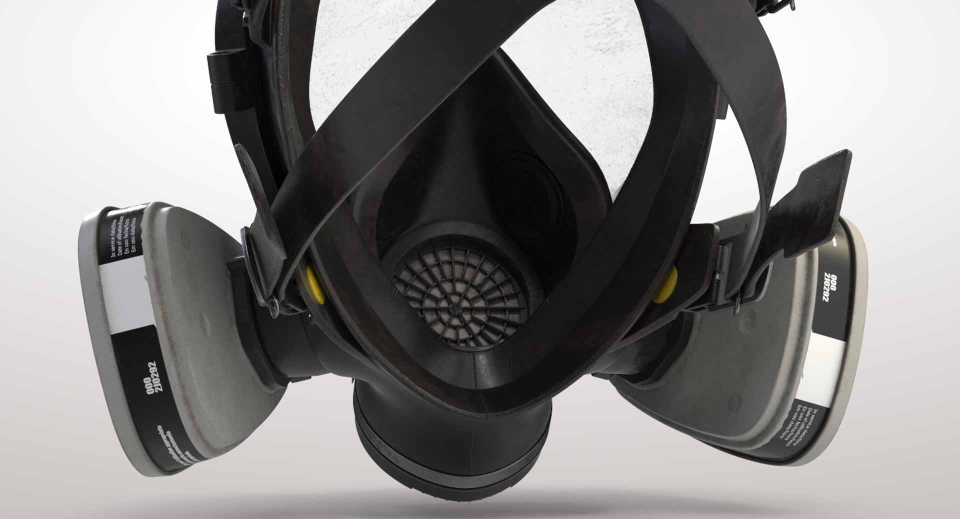 3D face respirator 3m 7800 model - TurboSquid 1157933