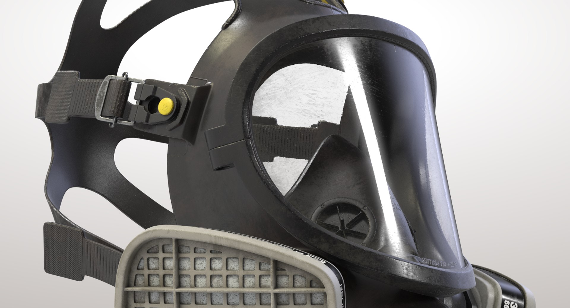 3D face respirator 3m 7800 model - TurboSquid 1157933