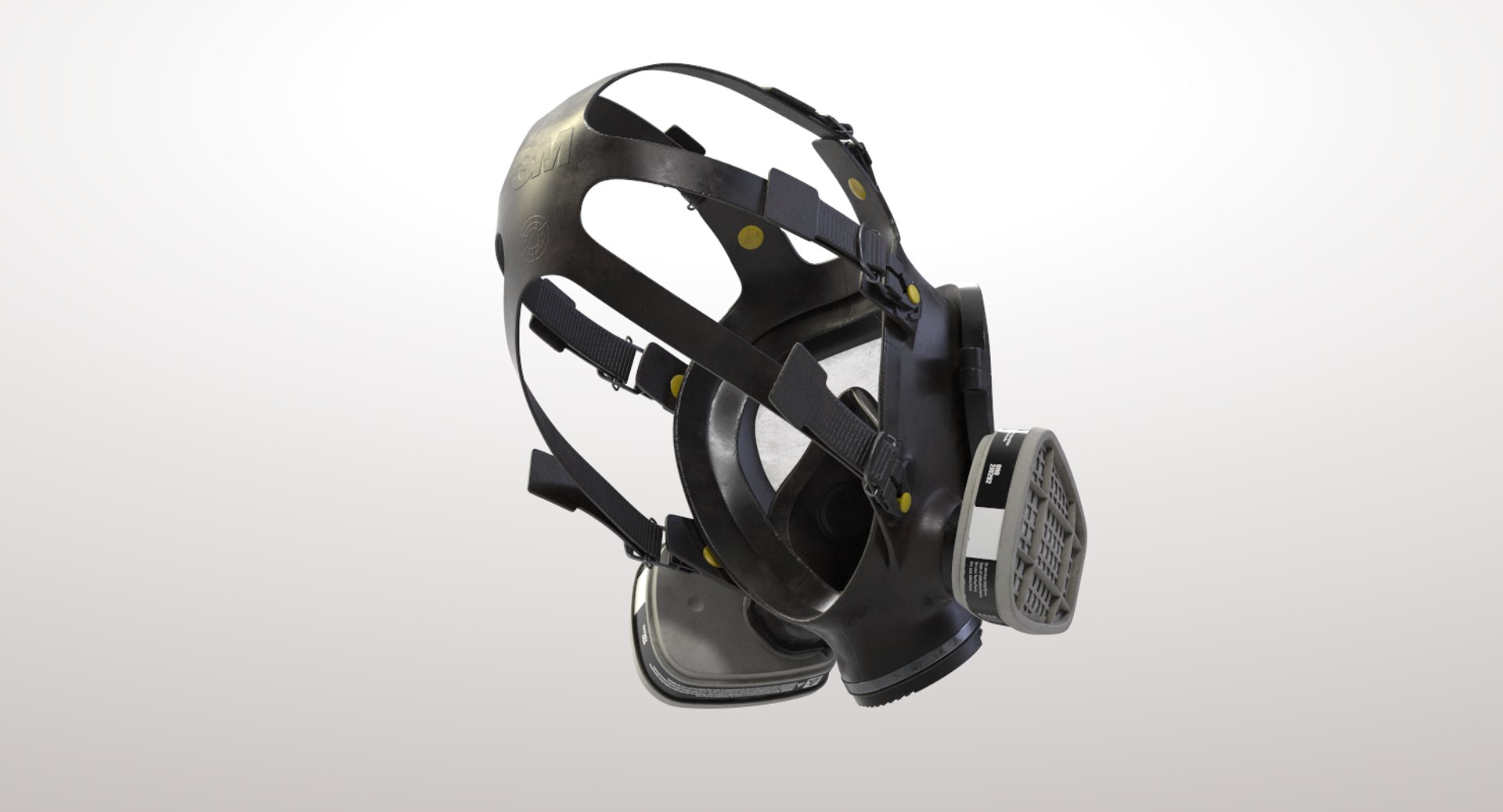 3D face respirator 3m 7800 model - TurboSquid 1157933