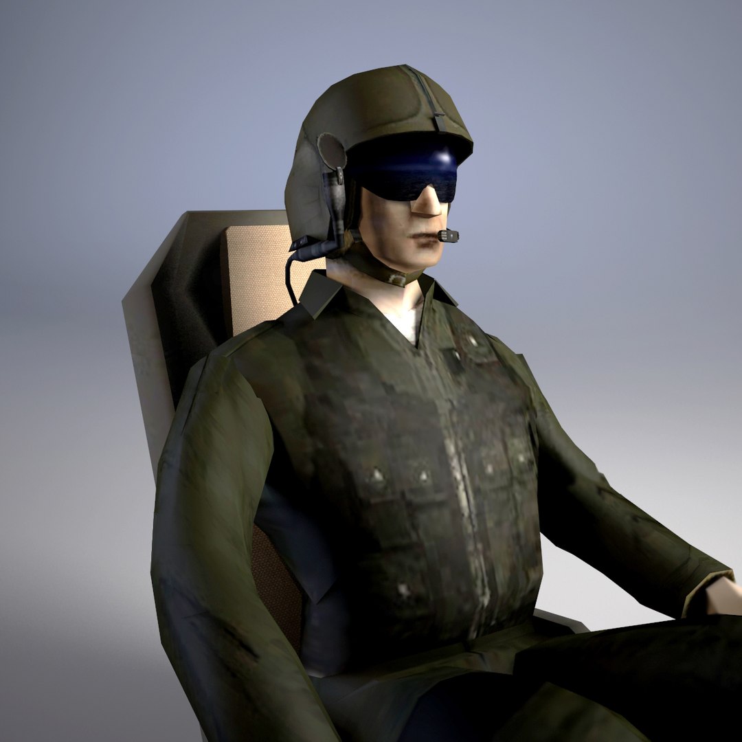 3D Pilot Usaf - TurboSquid 1176405