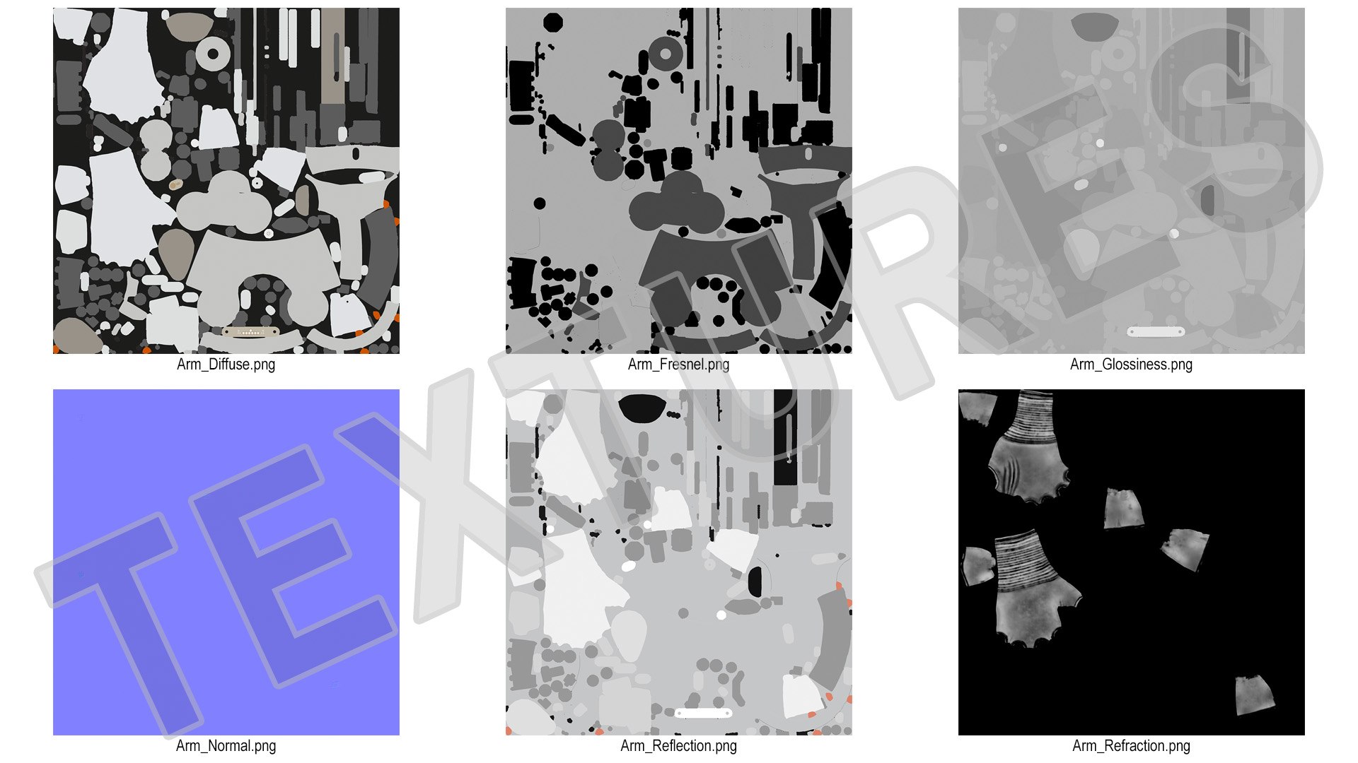 Bionic Arm with Elbow Deka Rigged for Maya 3D model - TurboSquid 2082948