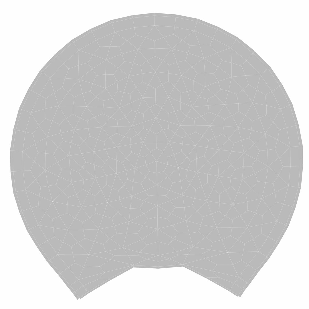 Geodesic Dome Structure On Platform 3D Model - TurboSquid 2116746