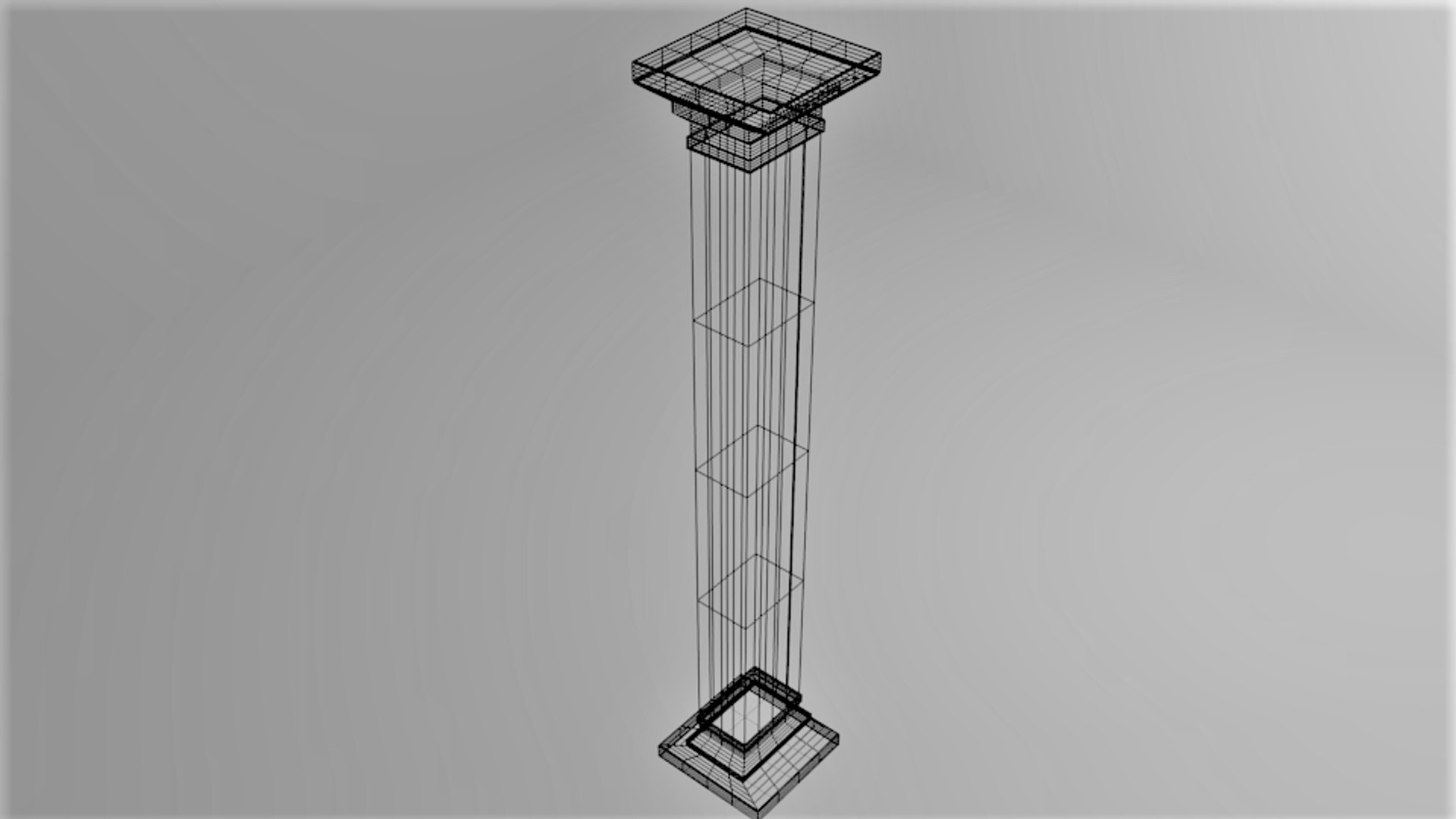 3D Pillar Rectangle 1 Model - TurboSquid 1572681