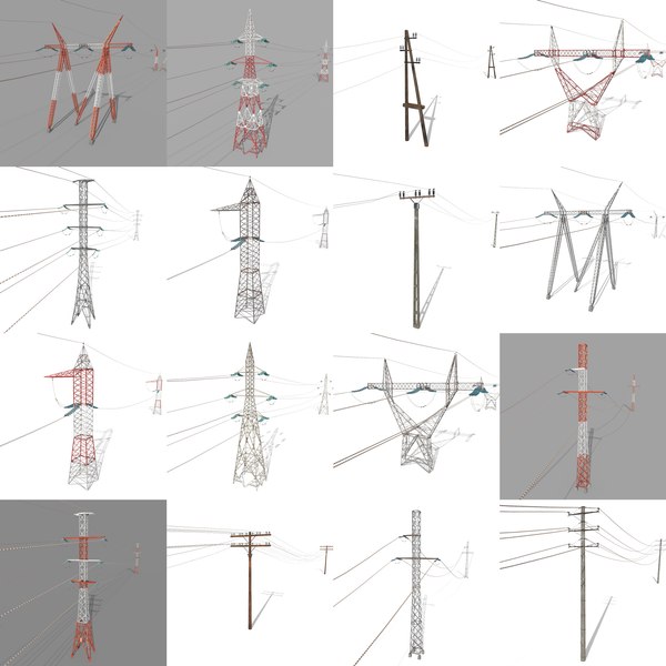 Utility Pole Blender Models for Download | TurboSquid