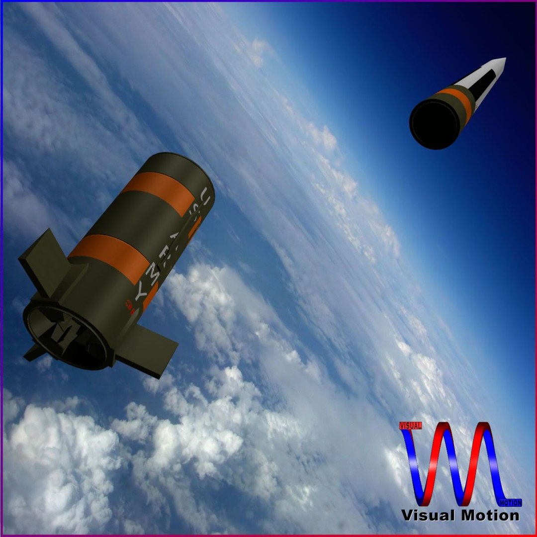 3d Model Mgm-31 Pershing 1a Missile