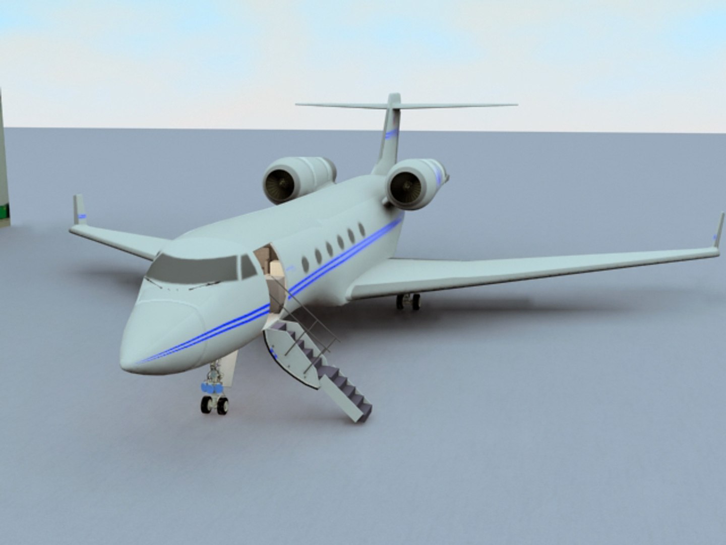 Small Airplane 3d 3ds