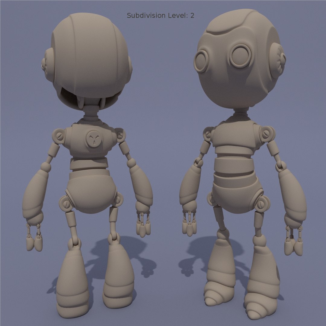 Robot 3D - TurboSquid 1196118