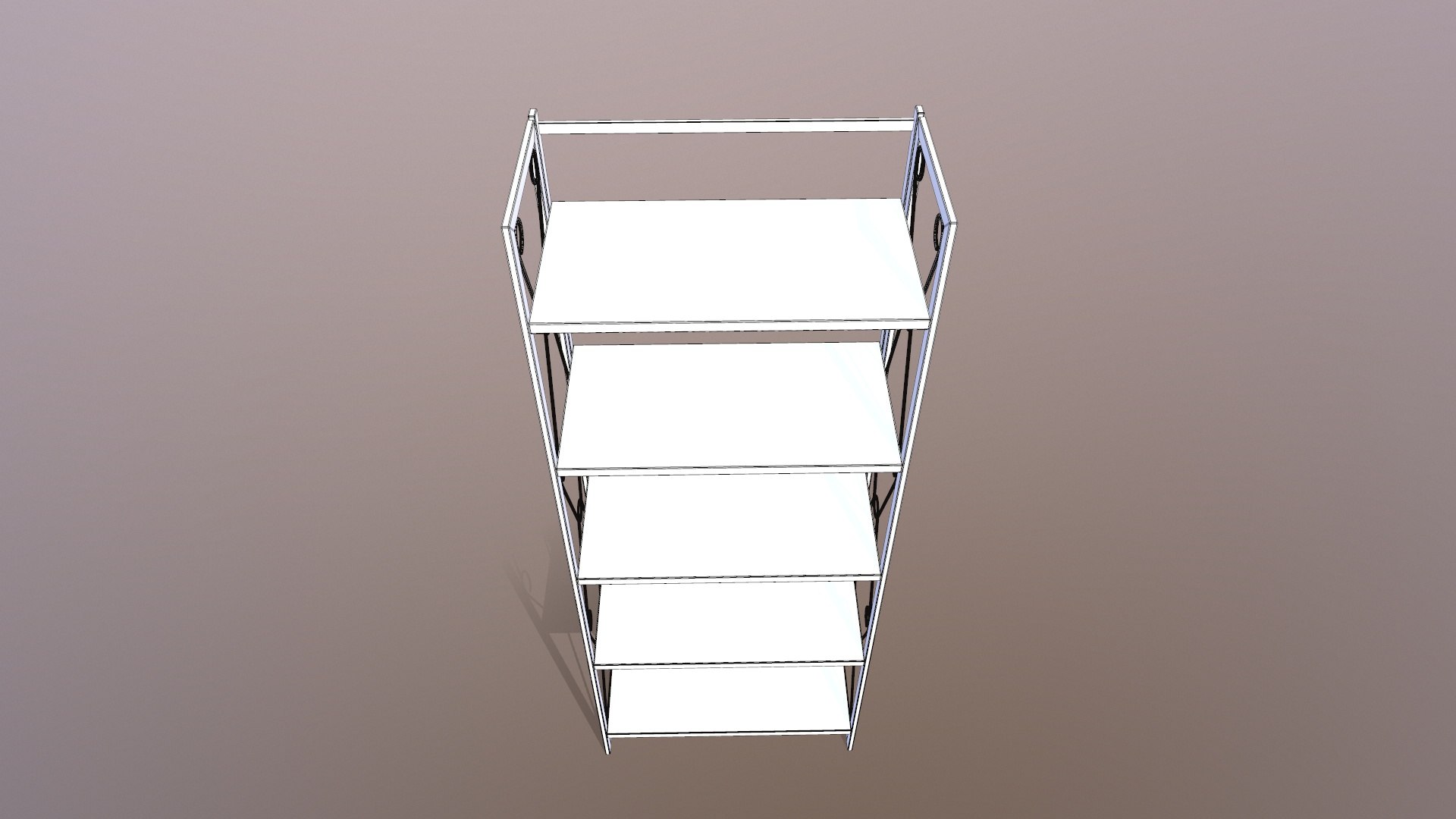 3D Kitchen Racks Model - TurboSquid 2276799