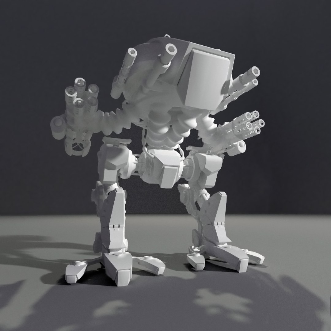 3D Robot Weapons Model - TurboSquid 1299060