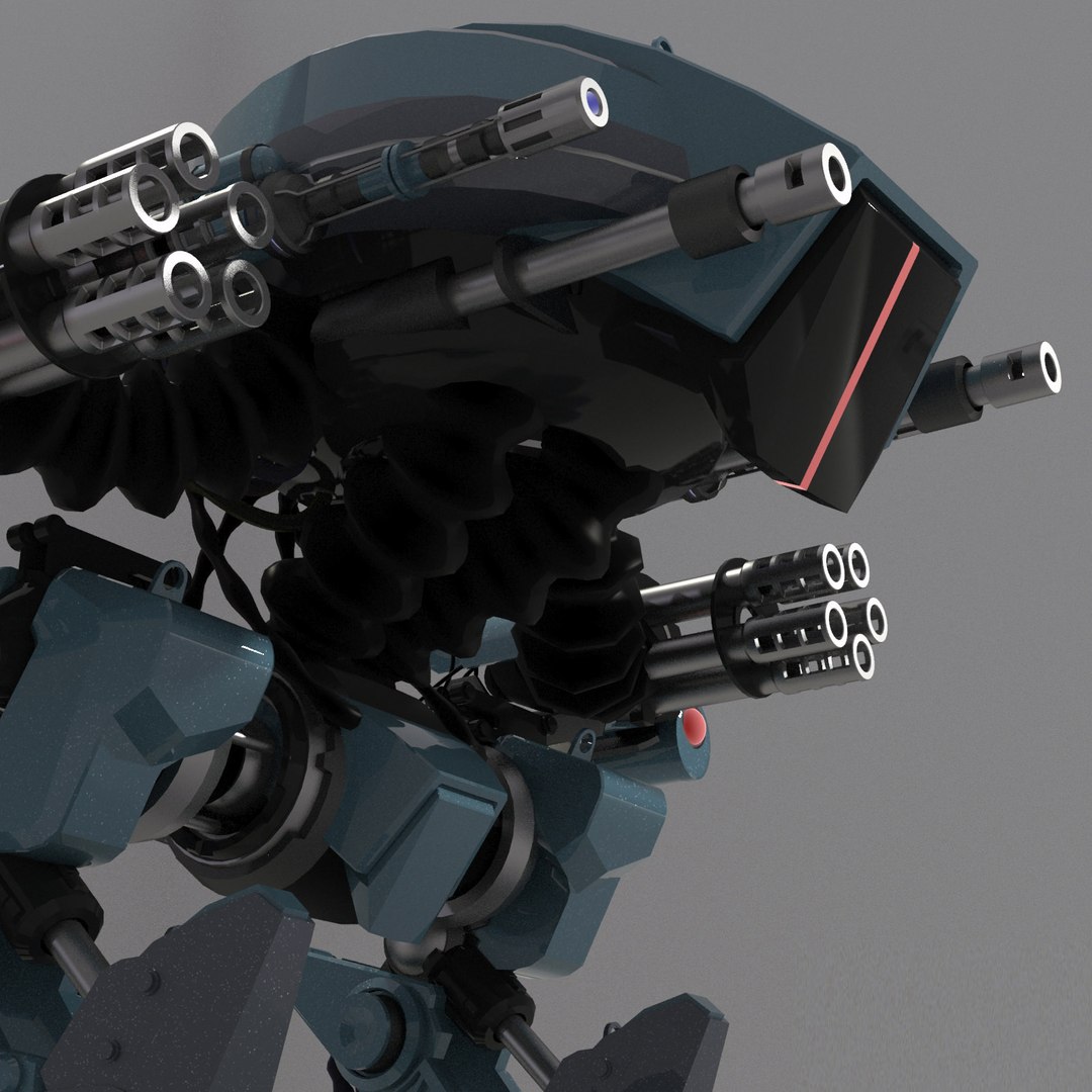 3D Robot Weapons Model - TurboSquid 1299060