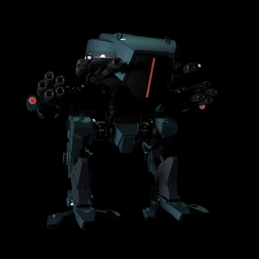 3D Robot Weapons Model - TurboSquid 1299060