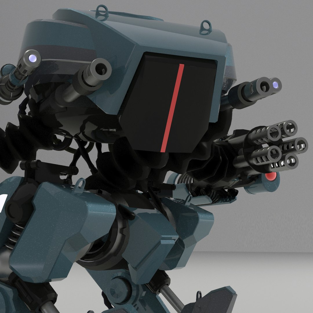 3D Robot Weapons Model - TurboSquid 1299060