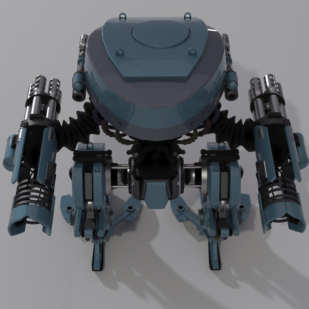 3D Robot Weapons Model - TurboSquid 1299060