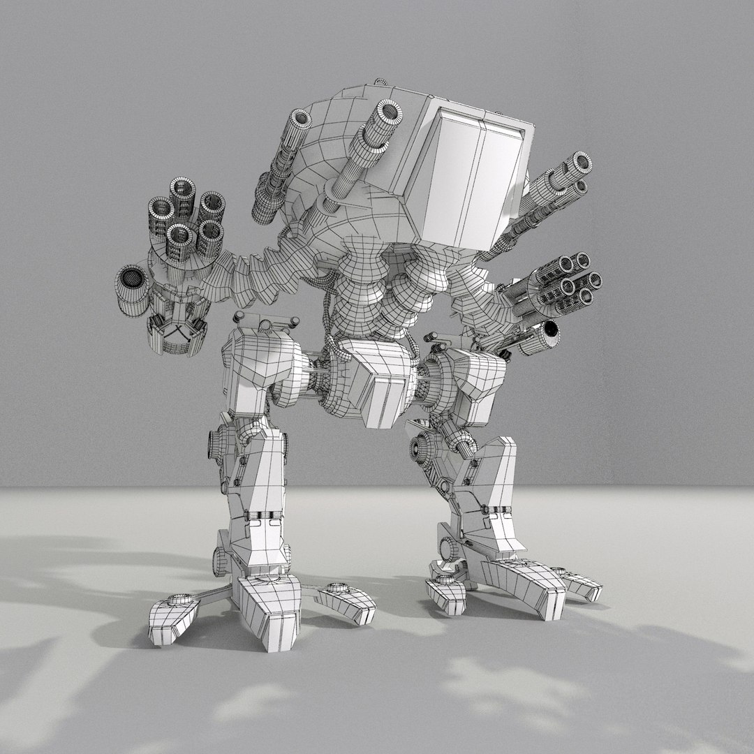 3D Robot Weapons Model - TurboSquid 1299060
