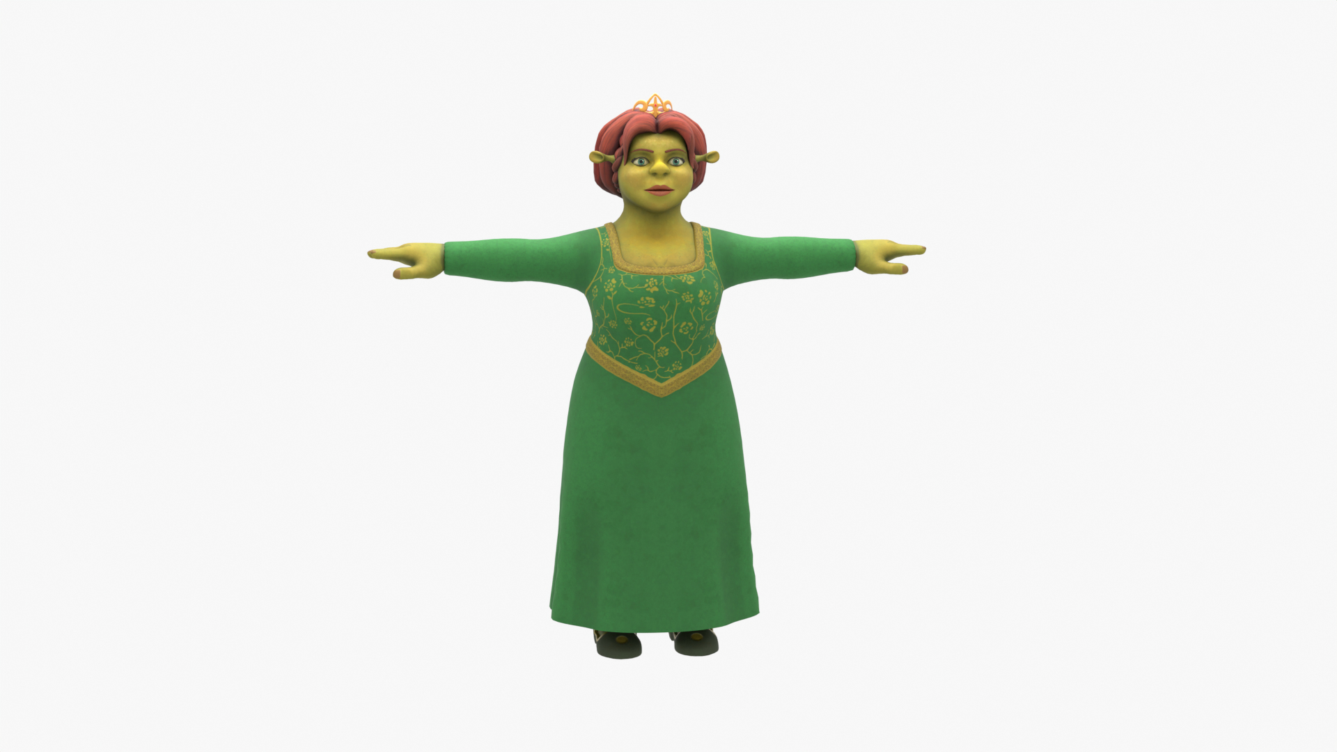 3D Fiona From Shrek - TurboSquid 2291757