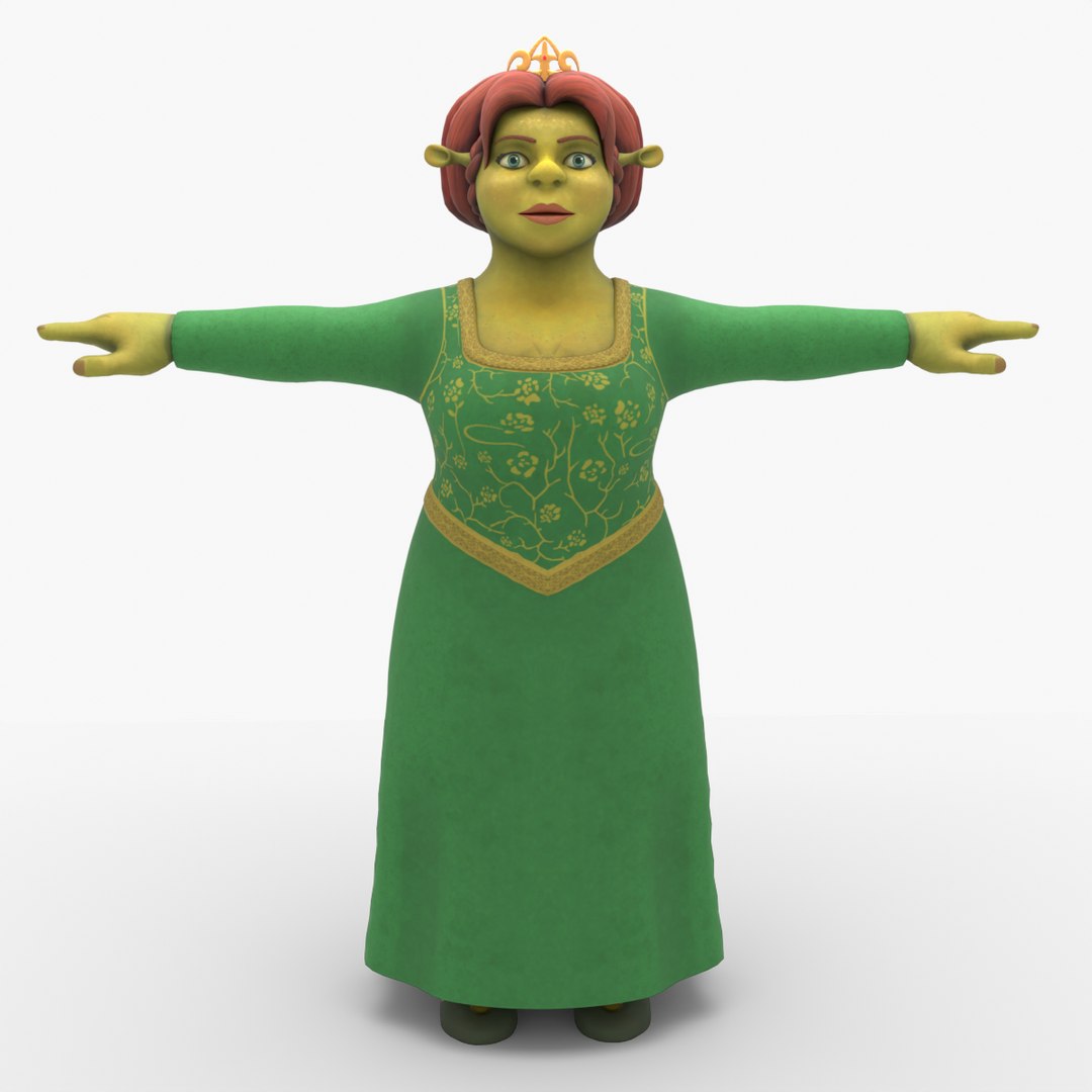 3D Fiona From Shrek - TurboSquid 2291757