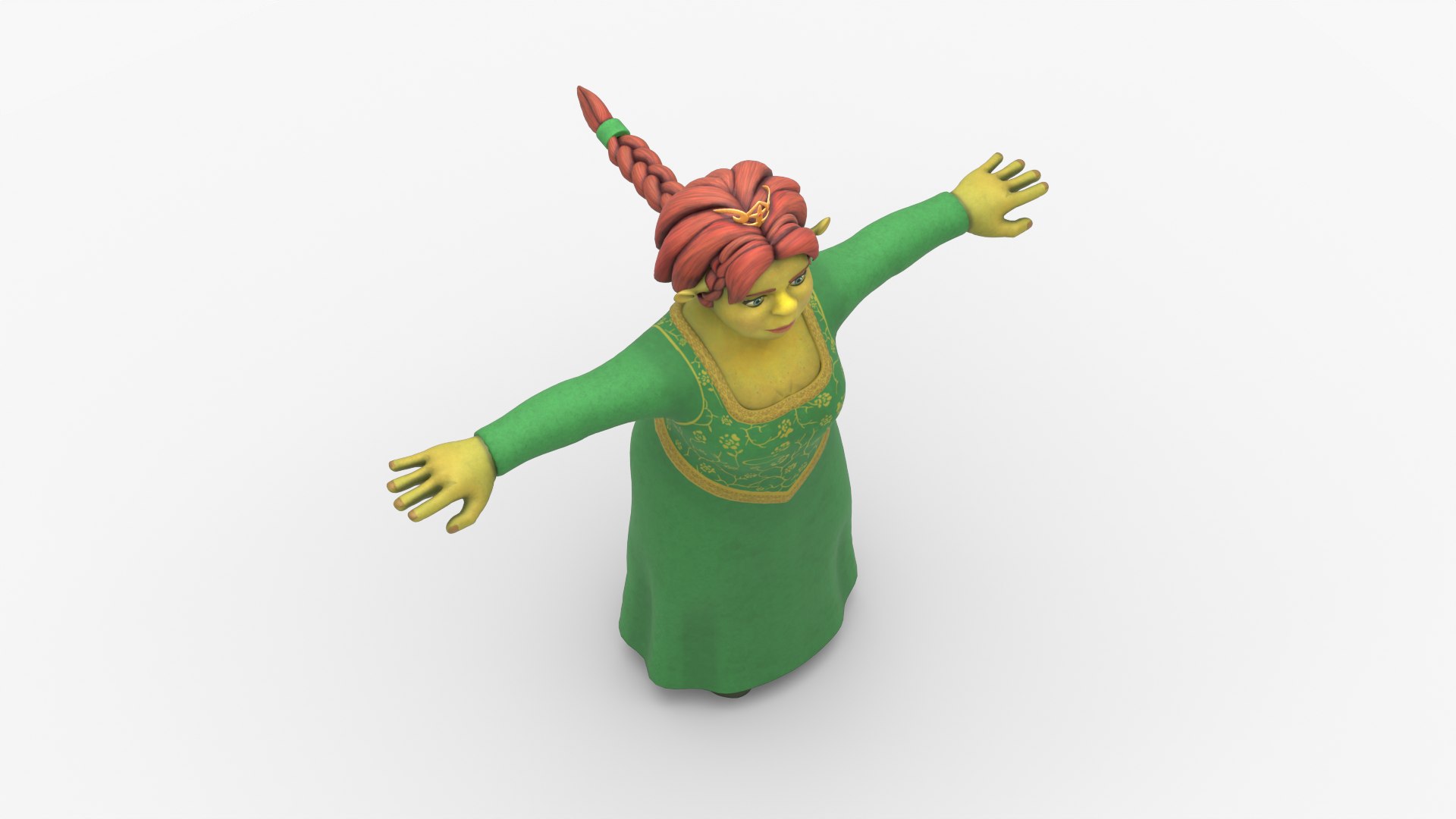3D Fiona From Shrek - TurboSquid 2291757