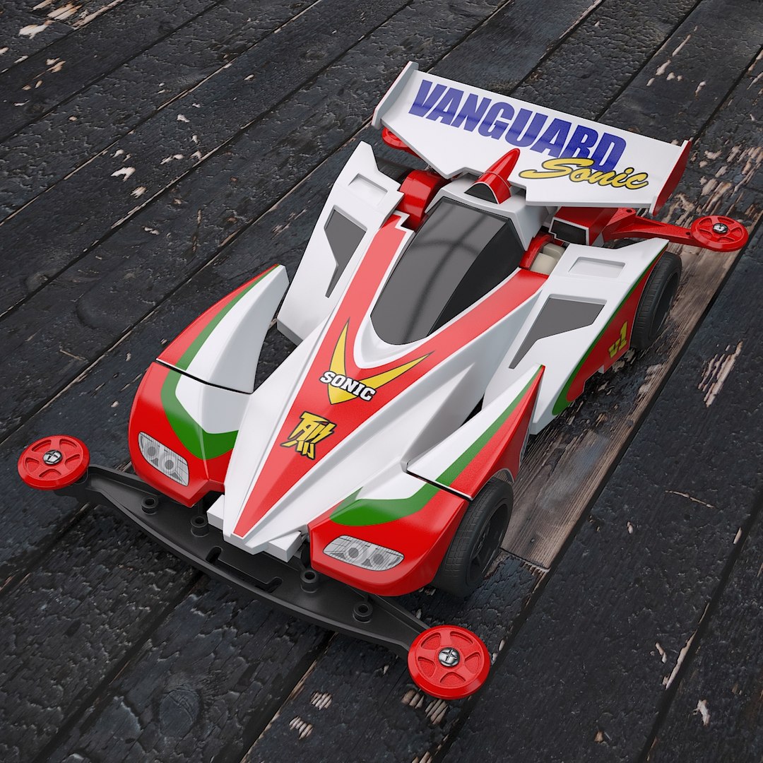 Vanguard Sonic Chassis 3D - TurboSquid 1491864