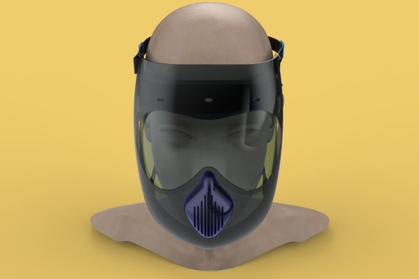 modelo 3d FACE SHIELD FACE MASK MASKER SAFETY MEDICAL FACESHIELD ...
