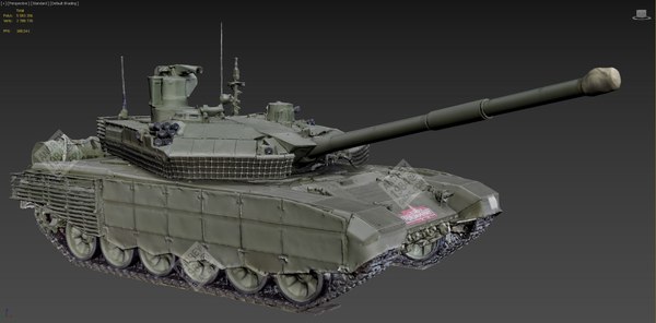 T-90M Raw 3D Scan model - TurboSquid 1811871