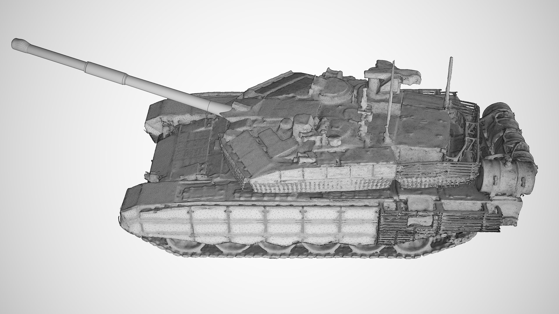 T-90M Raw 3D Scan Model - TurboSquid 1811871