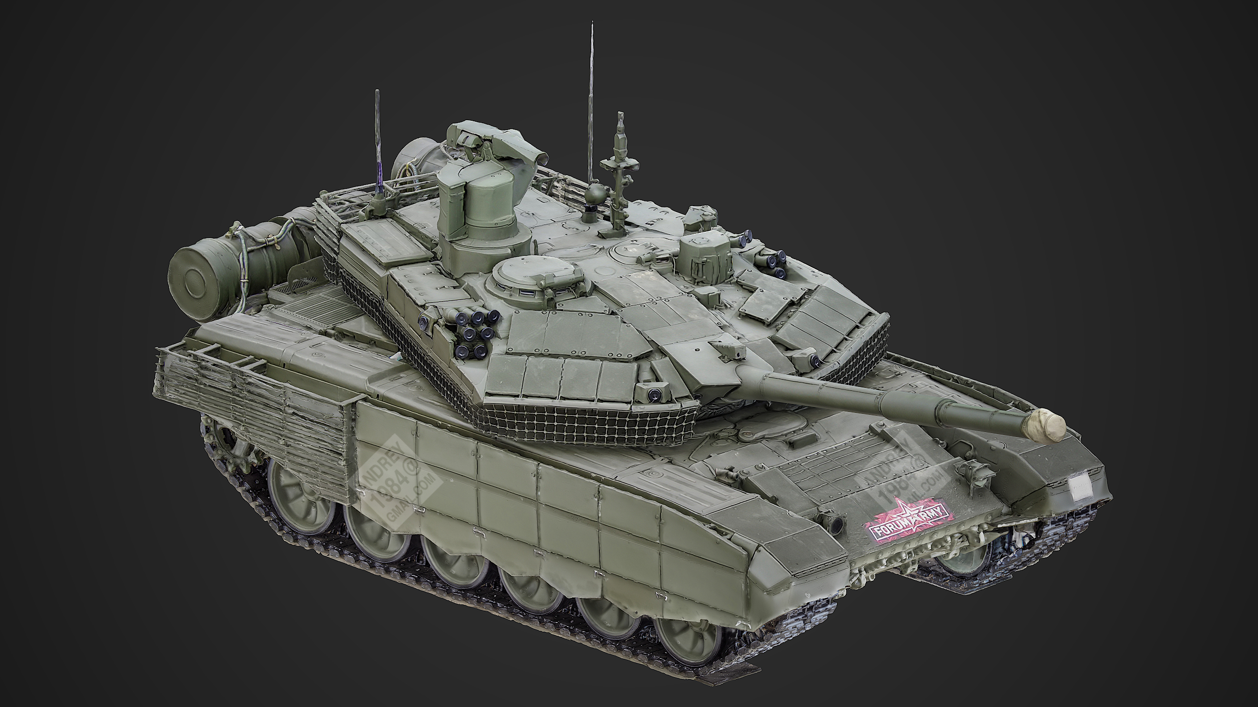 T-90M Raw 3D Scan model - TurboSquid 1811871
