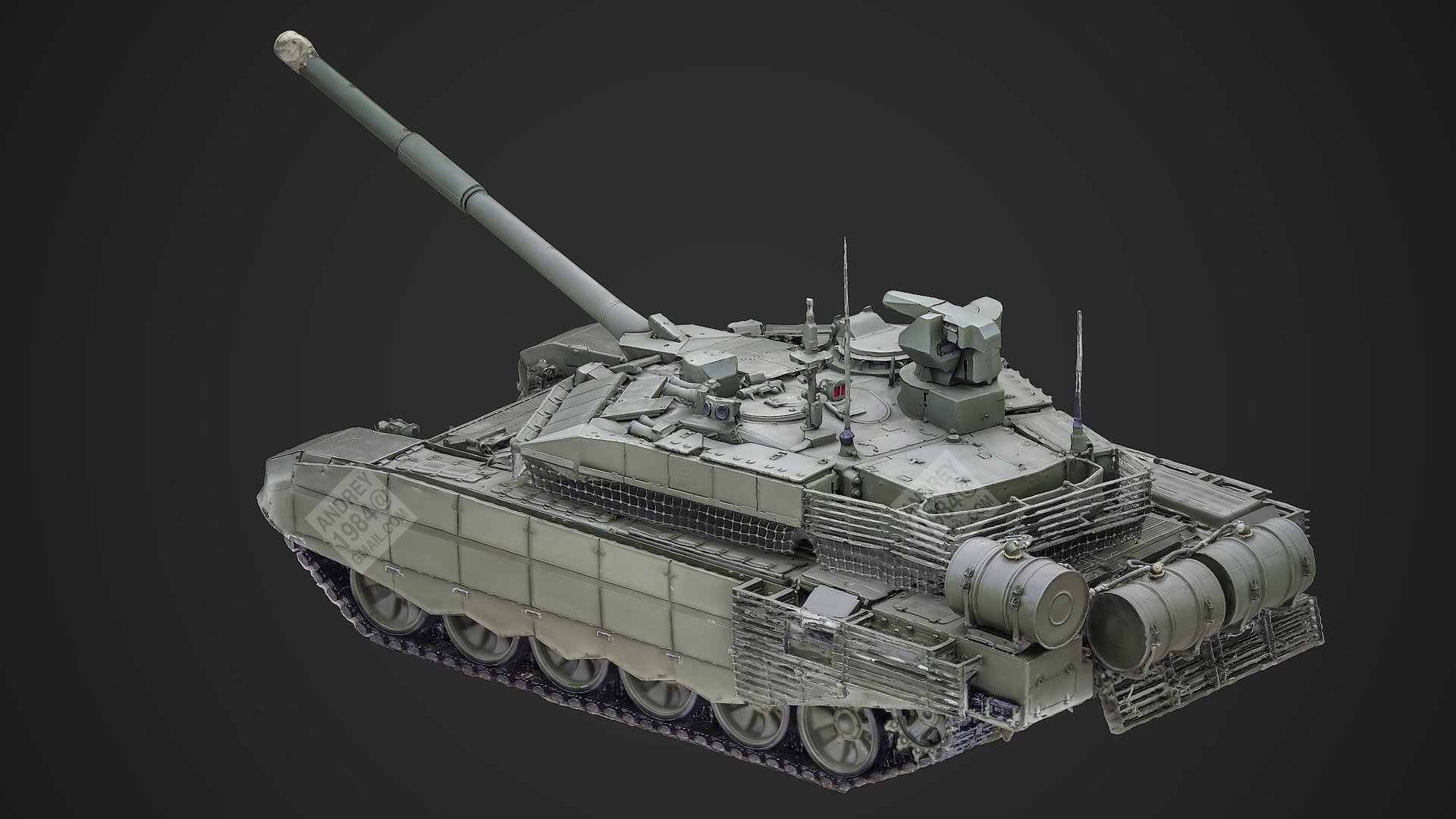 T-90M Raw 3D Scan Model - TurboSquid 1811871