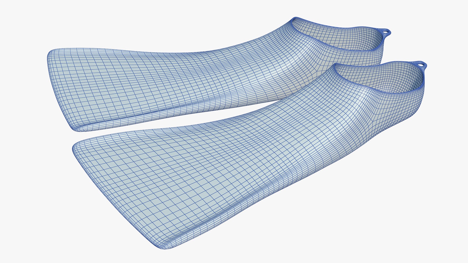 Diving Fins Model - TurboSquid 1879324