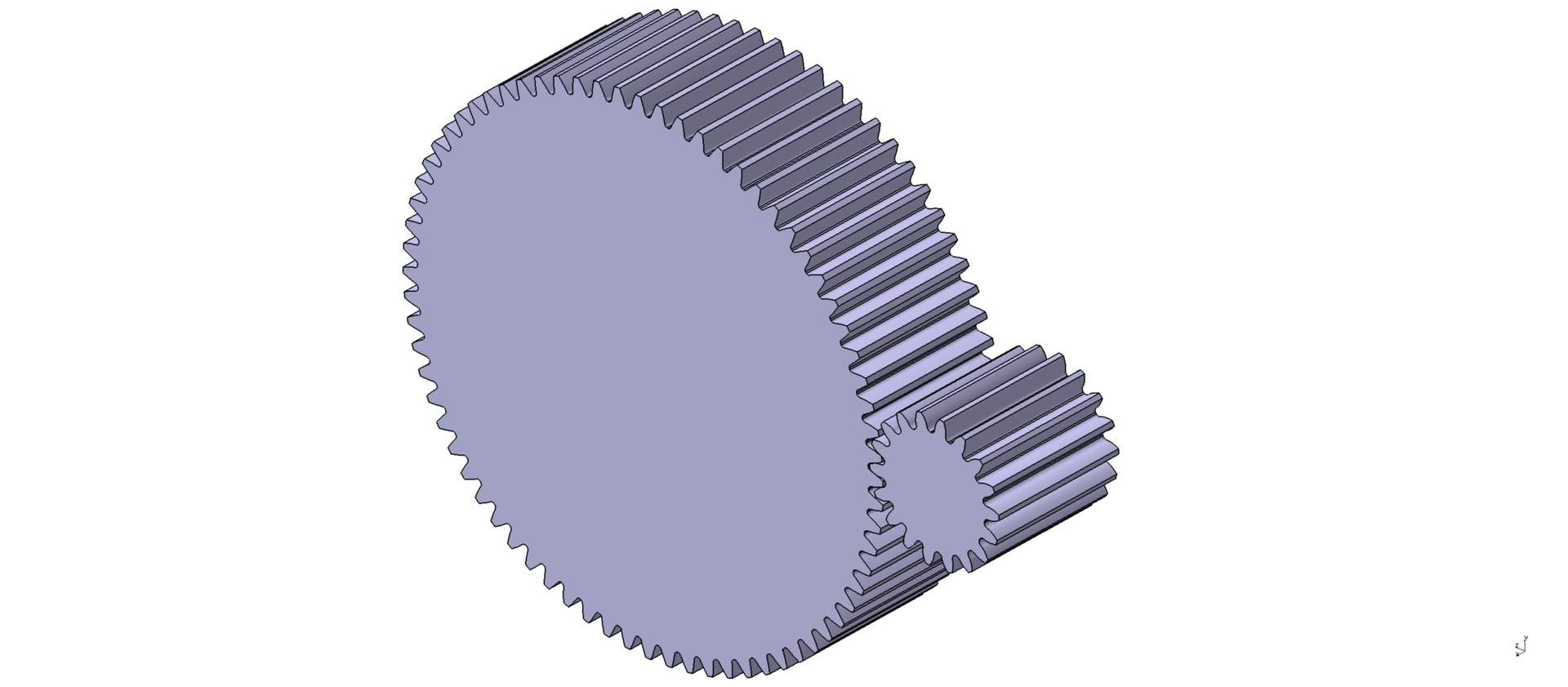 Spur Gears Set 3D Model - TurboSquid 1879685