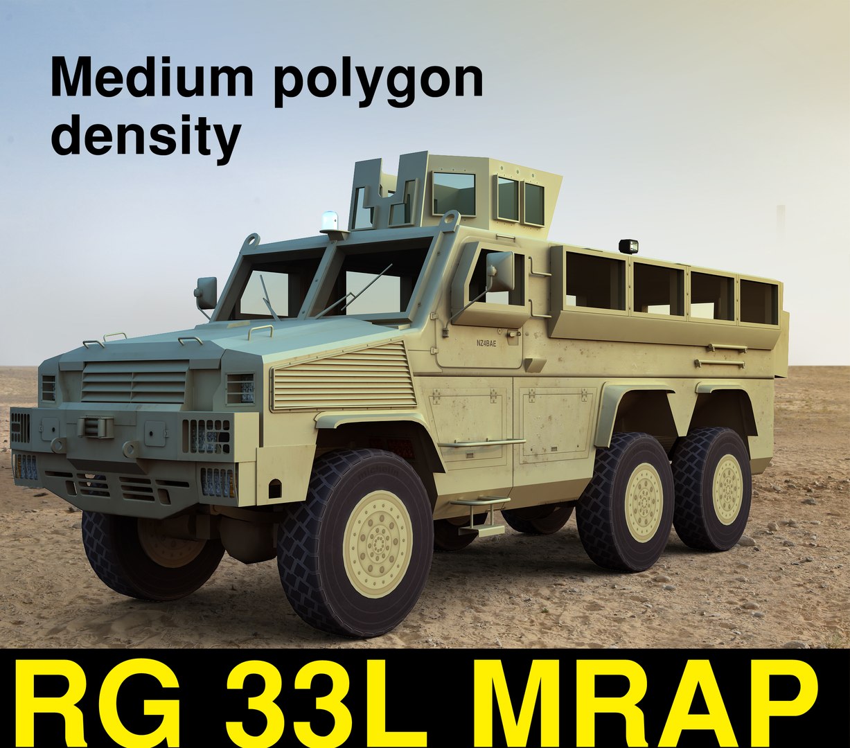 Rg 33l Mrap 3d Max