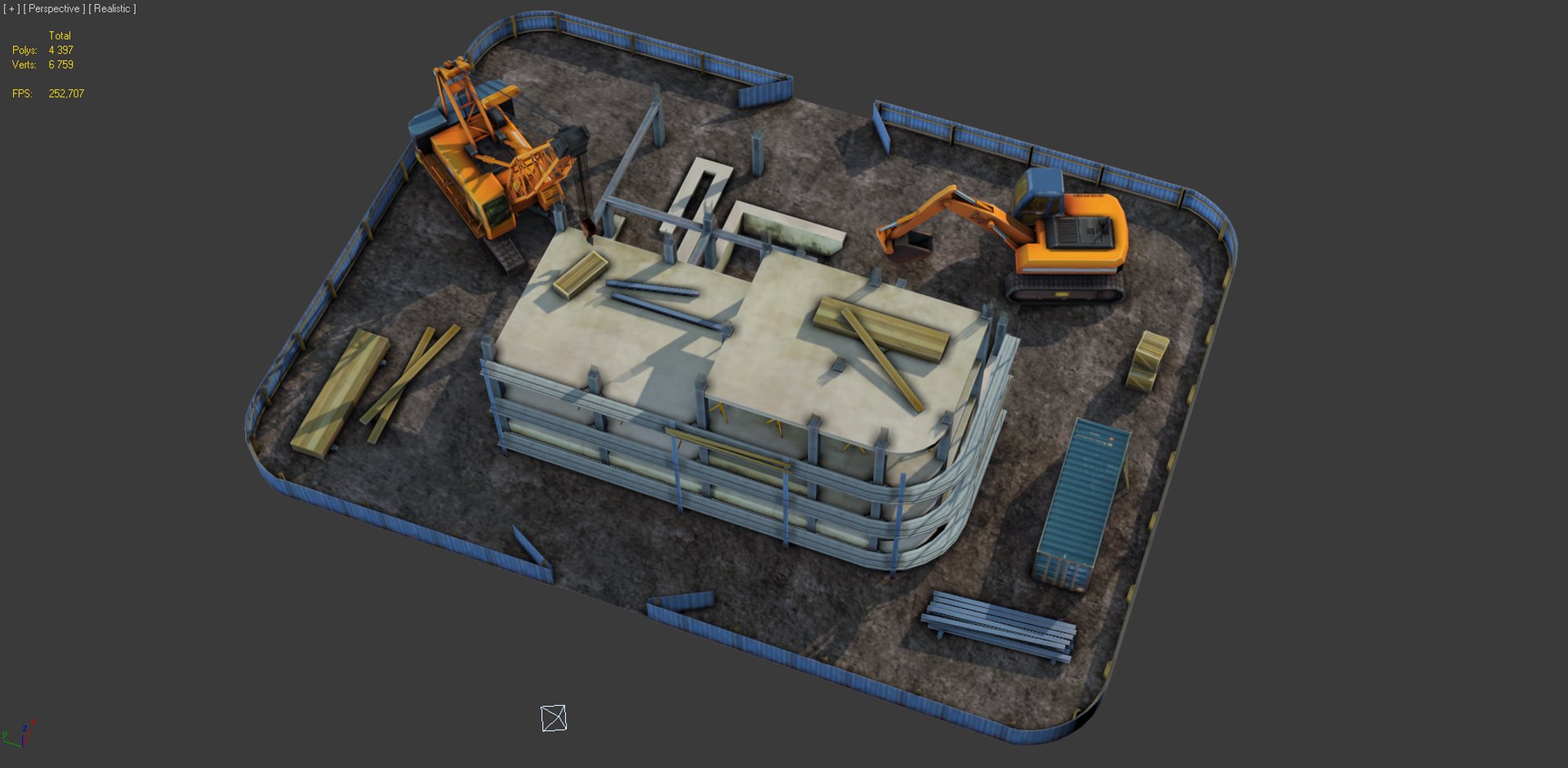 construction - 3d model