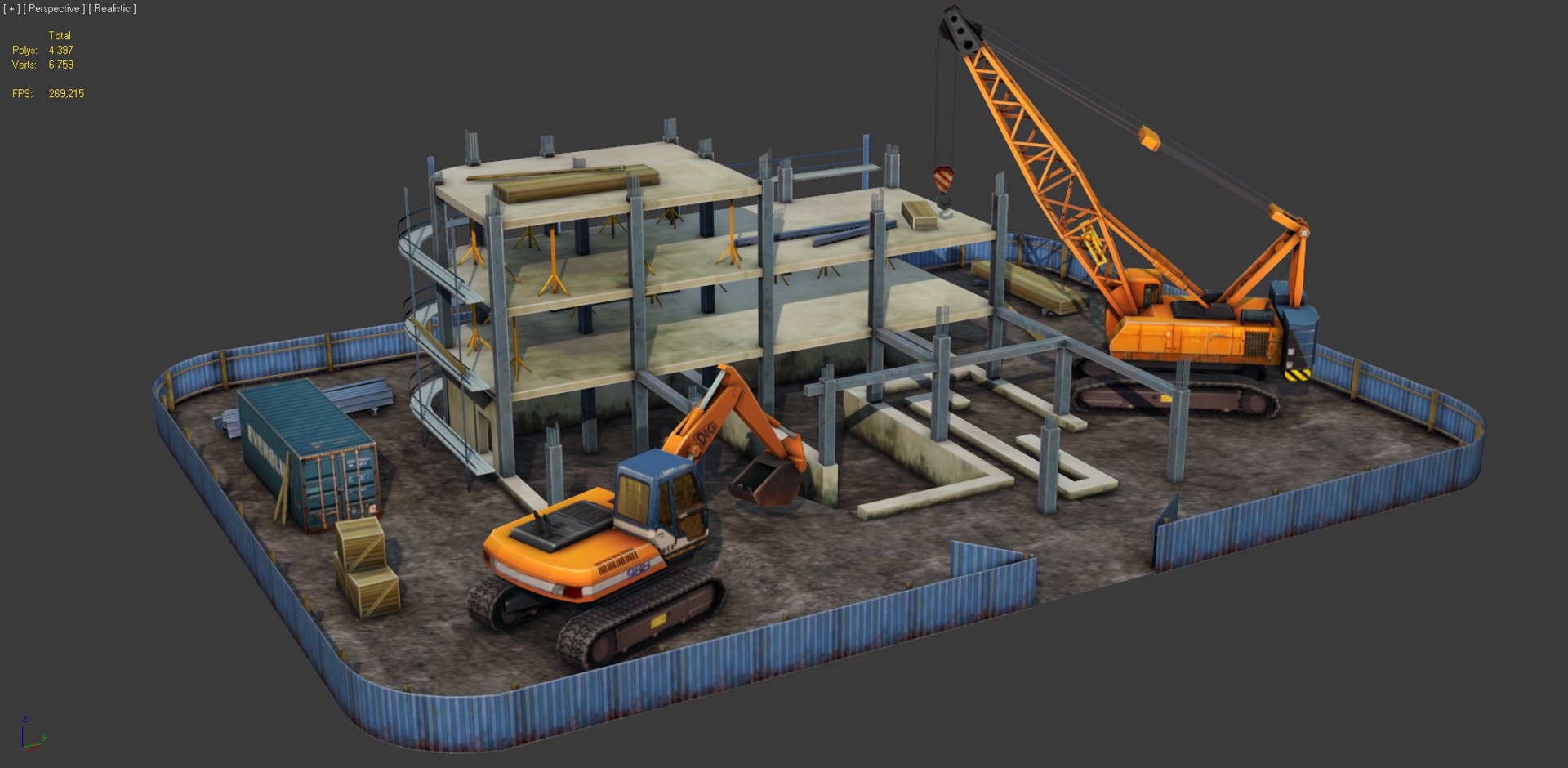 Construction - 3d Model
