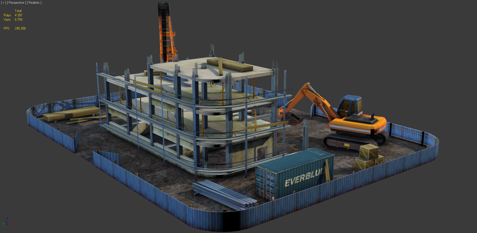 Construction - 3d Model