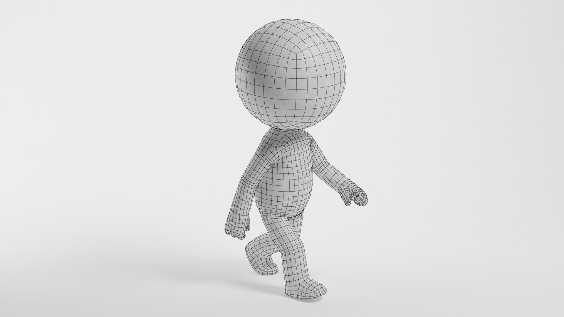 Blank Character 3D - TurboSquid 1985914