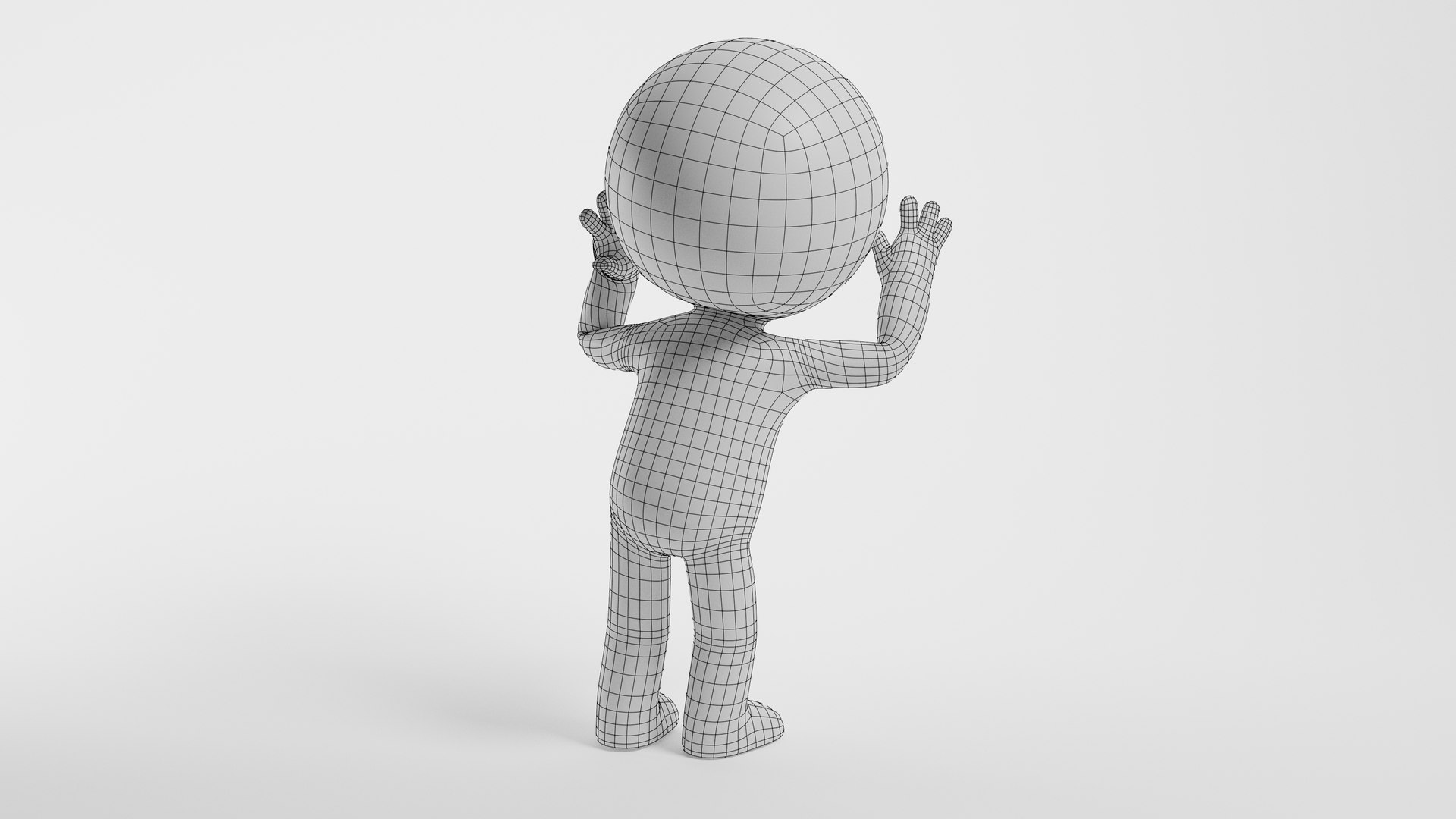 Blank Character 3D - TurboSquid 1985914