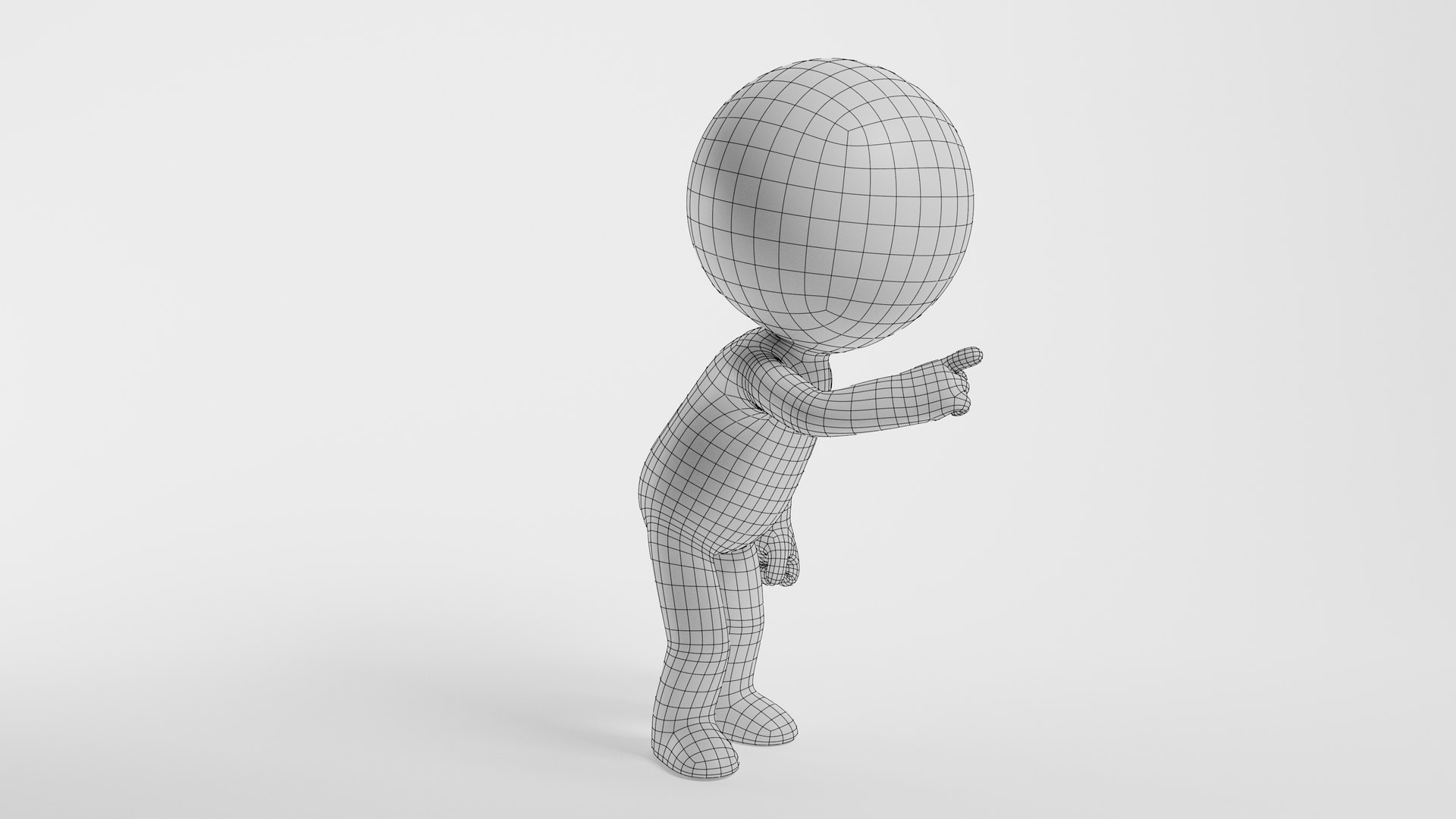 Blank Character 3D - TurboSquid 1985914