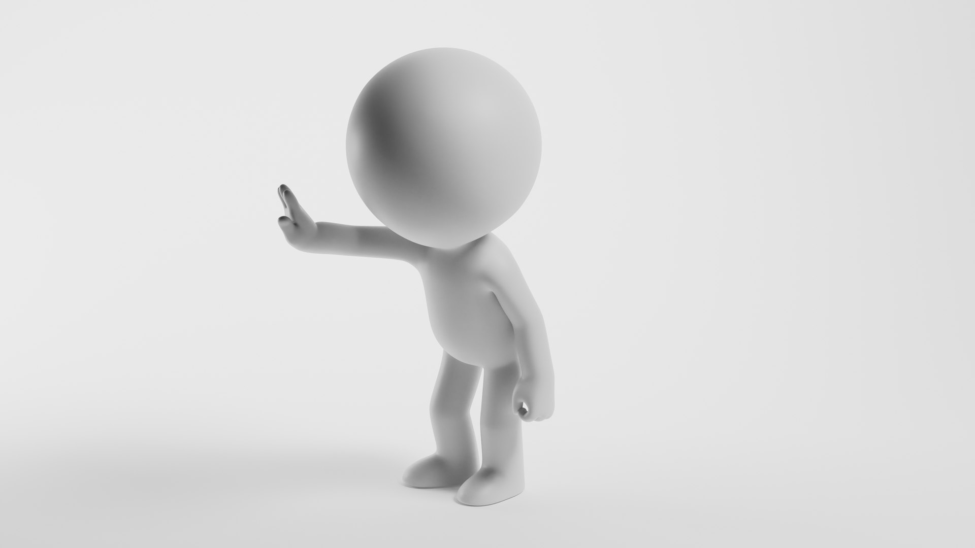 Blank Character 3D - TurboSquid 1985914