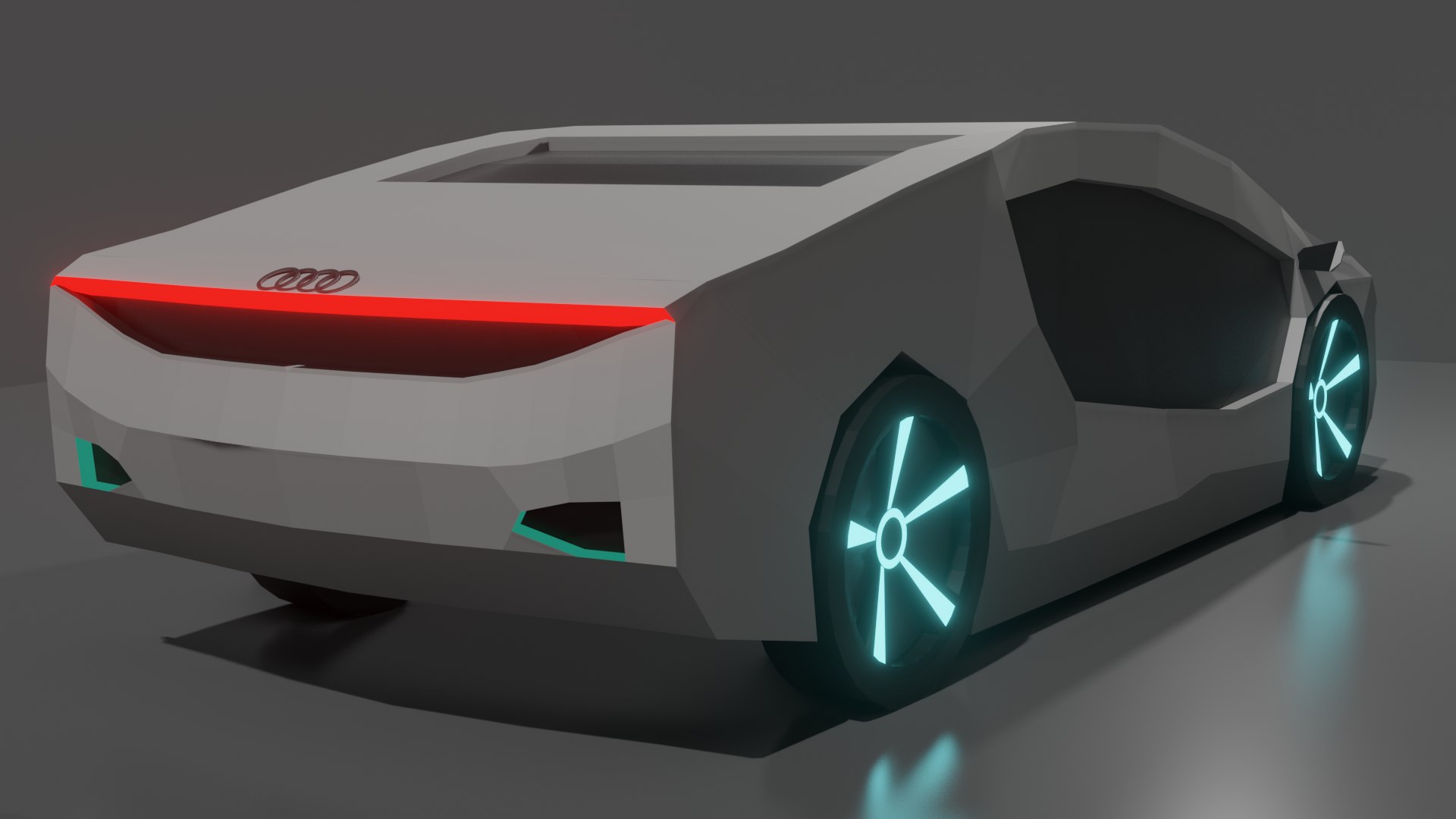 Free 3D Vr Ar Futuristic Concept Car - TurboSquid 1540891