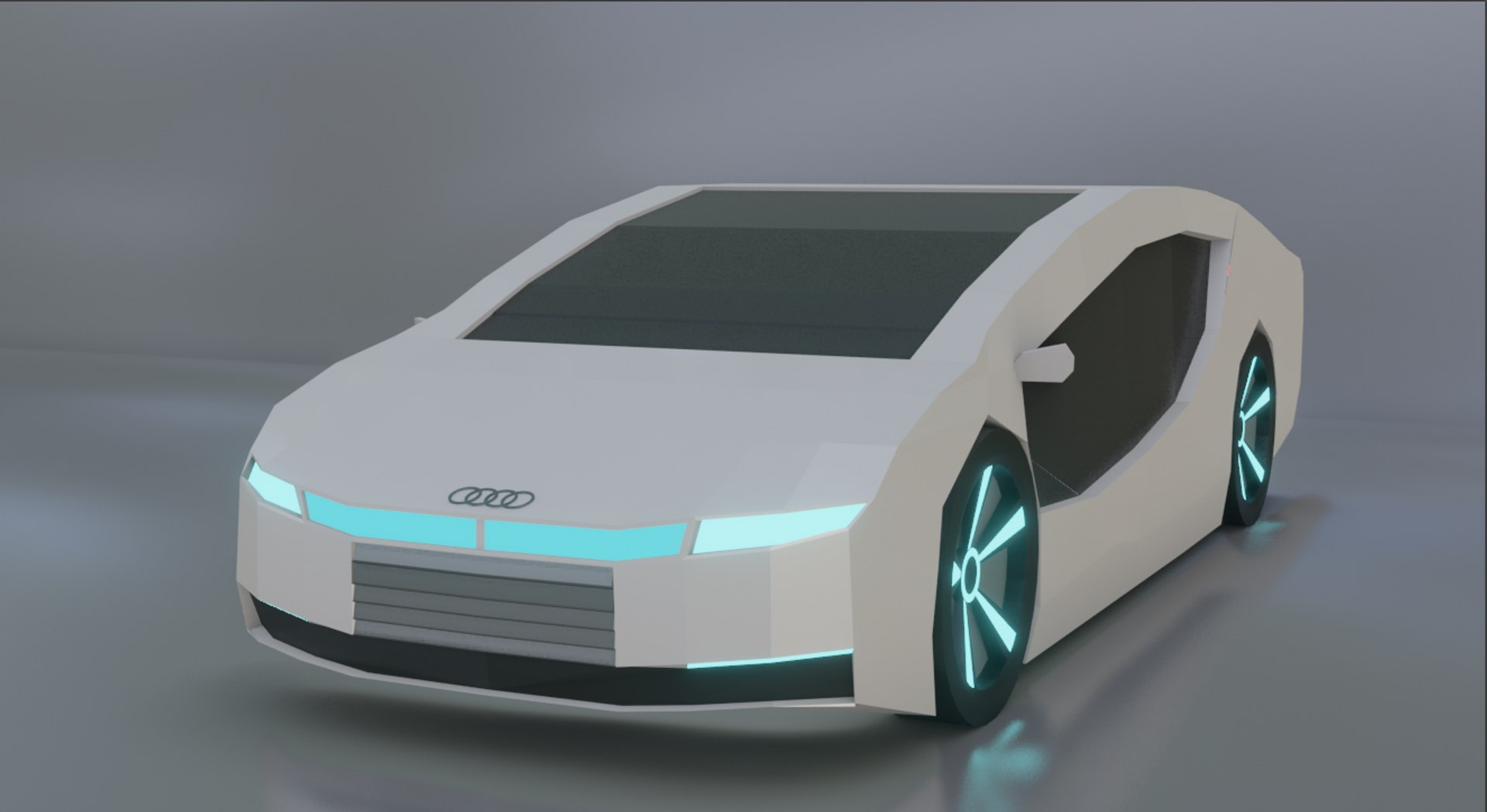 Free 3D Vr Ar Futuristic Concept Car - TurboSquid 1540891