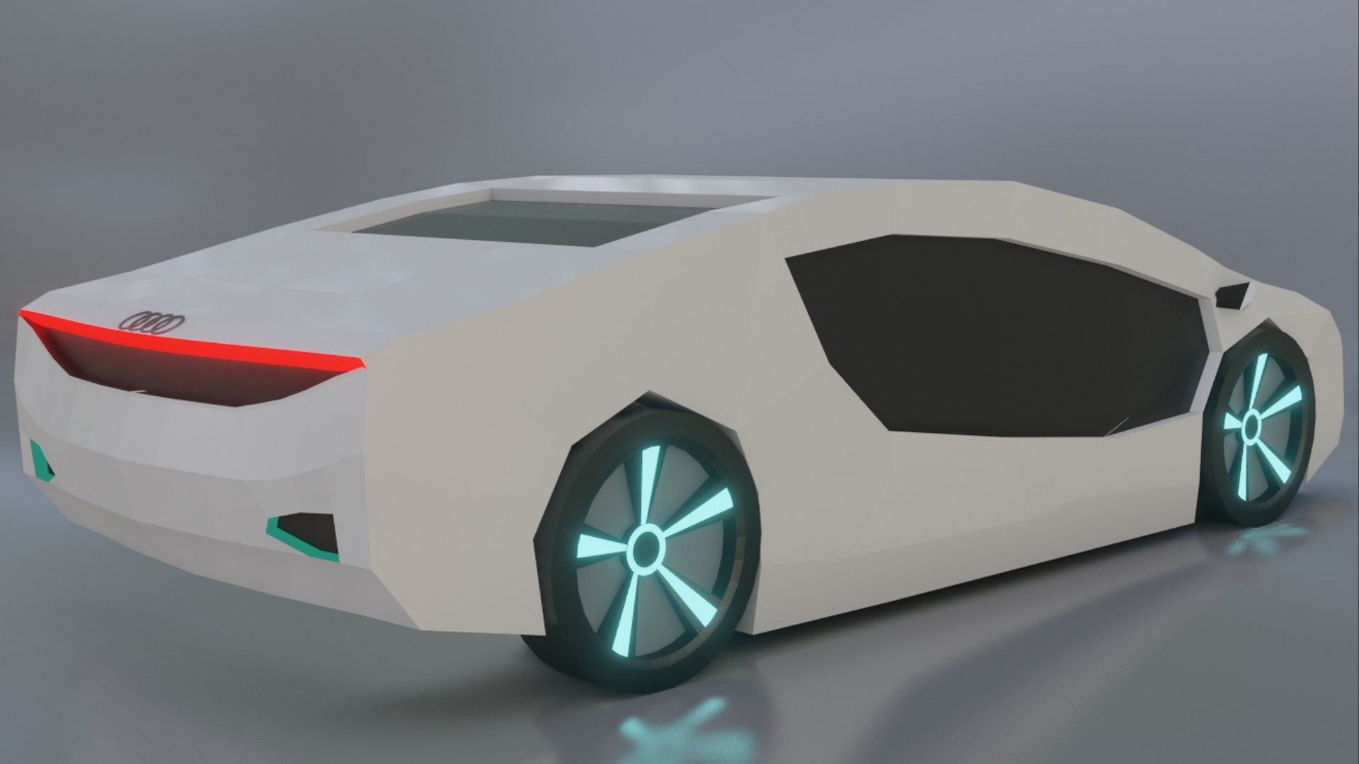 Free 3D Vr Ar Futuristic Concept Car - TurboSquid 1540891
