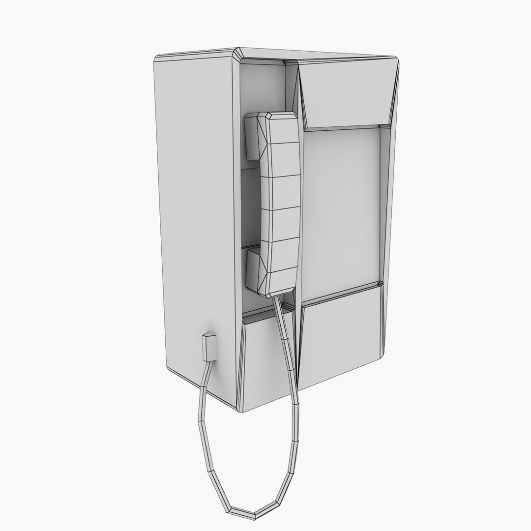 payphone ready included 3d model